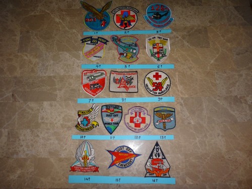 16 US Army MEDICAL HELICOPTER AMBULANCE DUST OFF Patches @ $10/each | eBay
