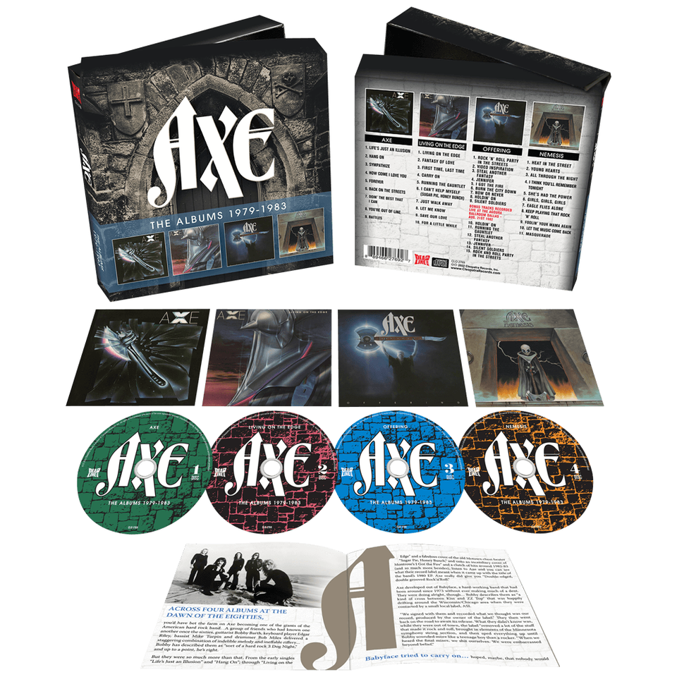 The Albums 1979-1983 by Axe (CD, 2021) 889466276927| eBay