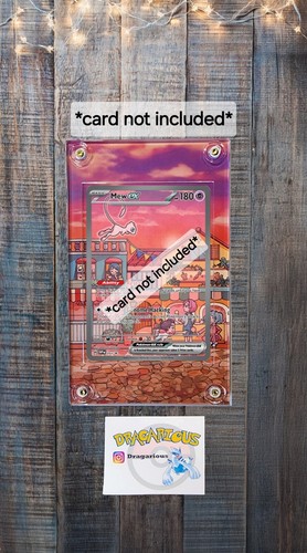 Pokemon Mew EX 151 Promo 053 Custom Display Case Slab | eBay