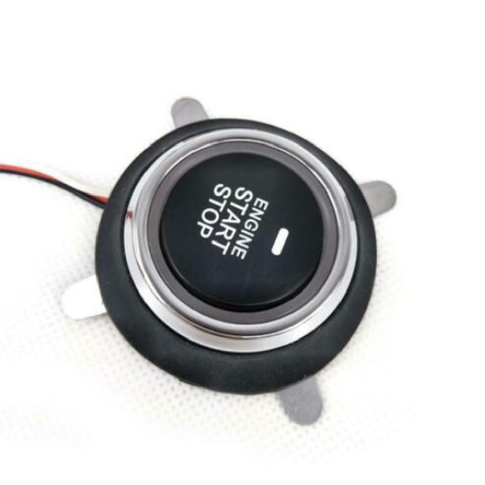 Car Ignition Switch 12V Engine Start Stop Push Button Keyless Entry ...