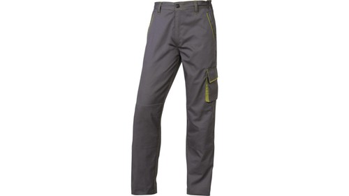 Spodnie Panostyle z poliestru (65) i bawełny (35), 235G szaro-zielone ...