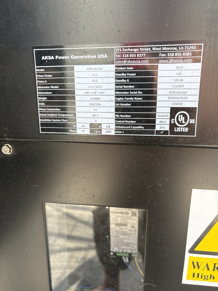 John Deere MEP-806b 60kw Generator Set On Trailer LOCAL PICKUP ONLY ...