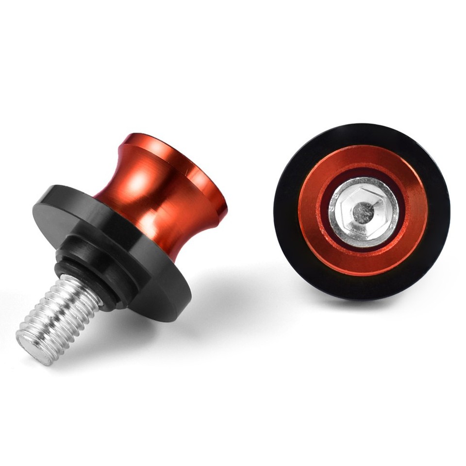 For HONDA CBR 600 900 1000 RR Pair Swingarm Spools Slider Stand Screw ...