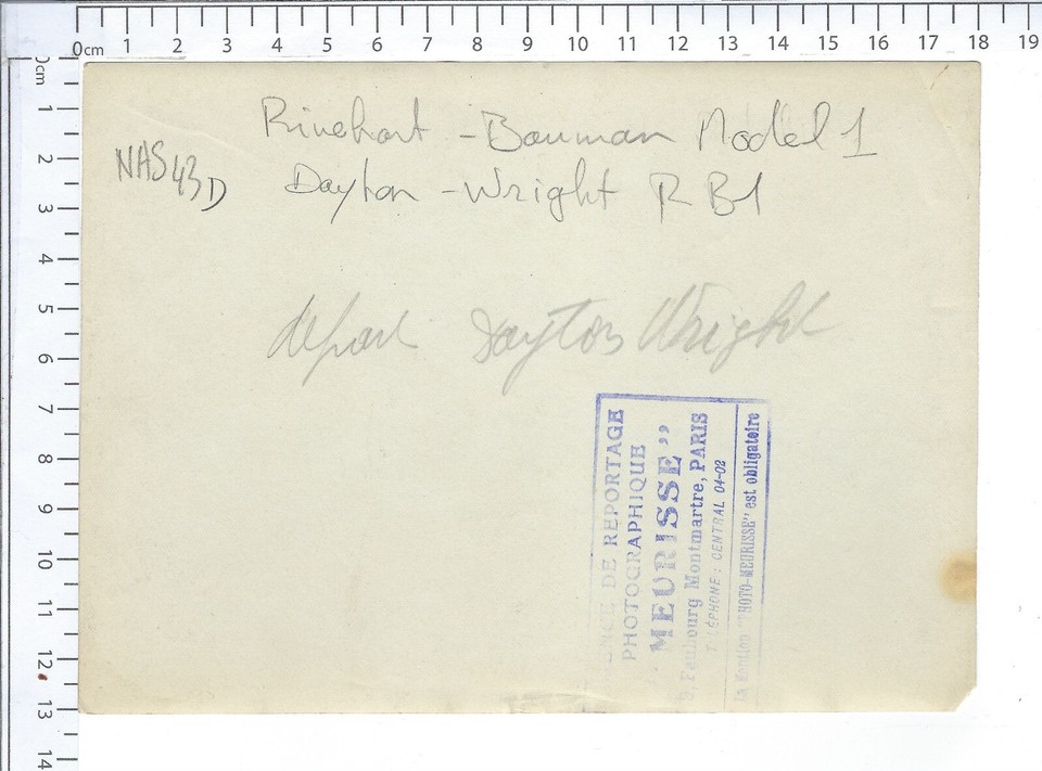 PHOTO ANCIENNE MONOPLAN DAYTON-WRIGHT RB1 RINEHART-BAUMAN MODEL ONE ci 1920 | eBay