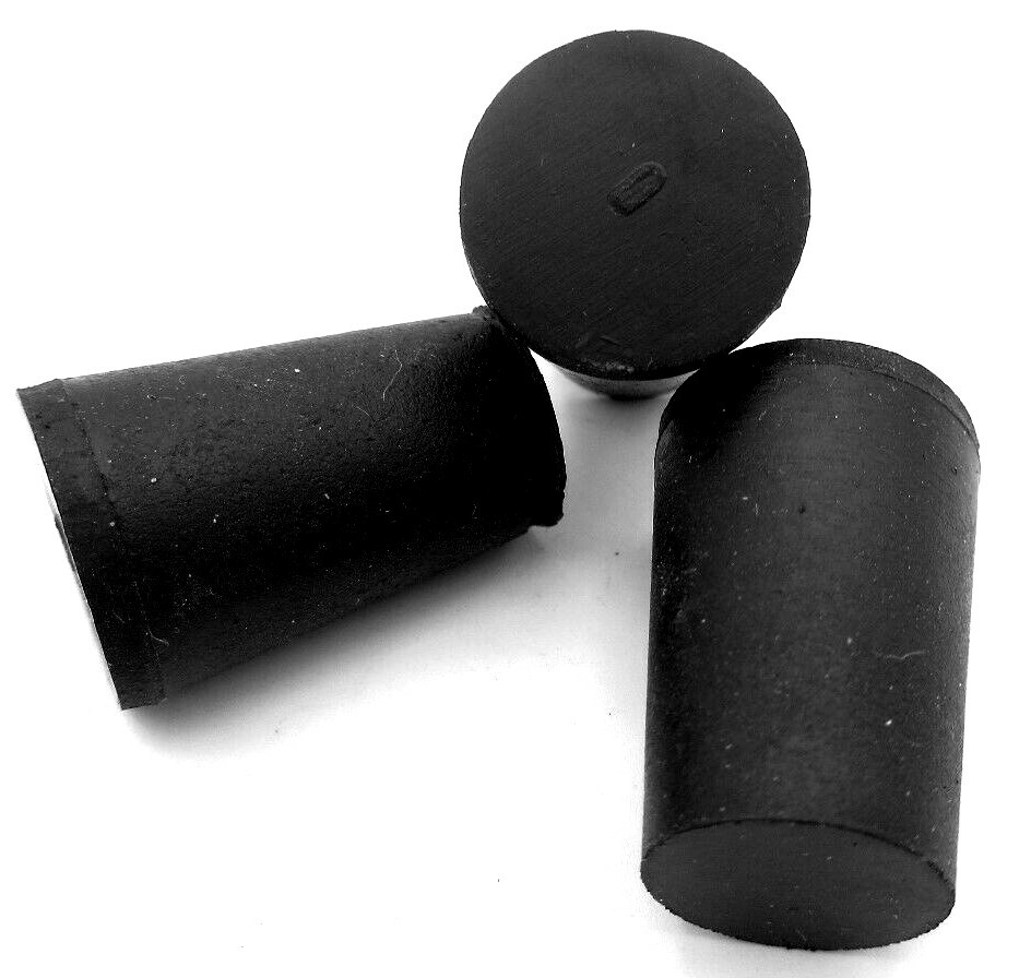 0# Rubber Stopper Plug 1/2" To 21/32" Hole Plug 14mm To 16mm Hole ...