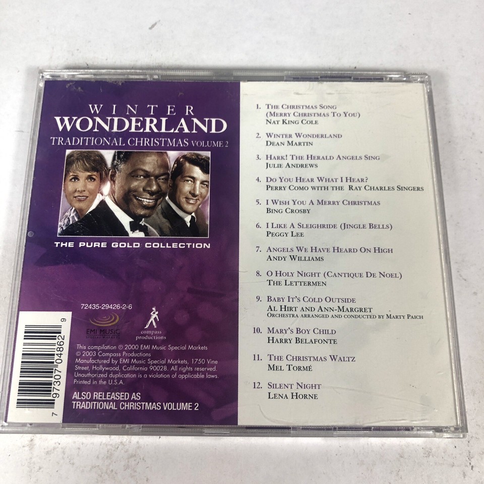 Winter Wonderland: Traditional Christmas Volume 2 - AUDIO CD | eBay