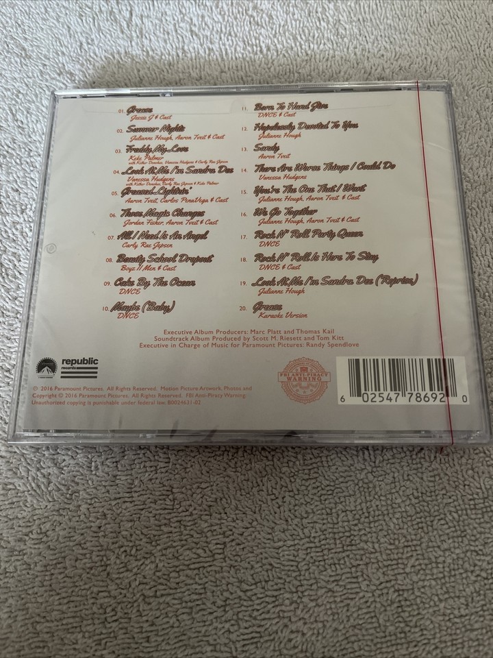 Grease Live! Music From The Television Event CD New And Sealed | eBay