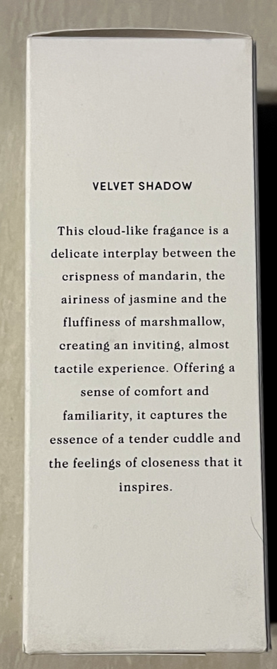 ZARA VELVET SHADOW Number 1 Into the Gourmand 1.01 oz / 30 ml EDP Spray ...