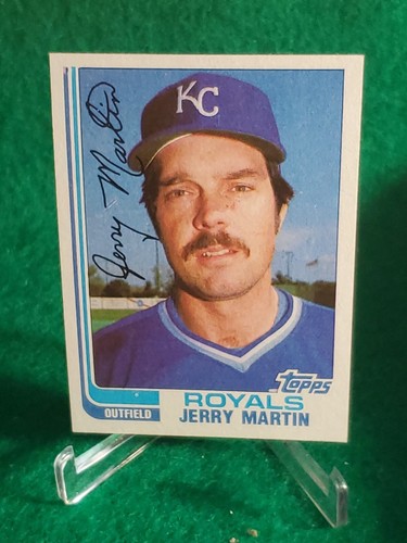 1982 Topps Traded 65T Jerry Martin Kansas City Royals Baseball Card | eBay