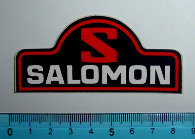 ADESIVO VINTAGE SALOMON SKI STICKER AUTOCOLLANT AUFKLEBER | eBay