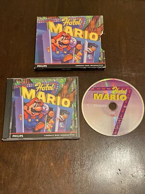 Philips CDi System - HOTEL MARIO - Super Rare CD-I - W/Slip Cover **CIB ...