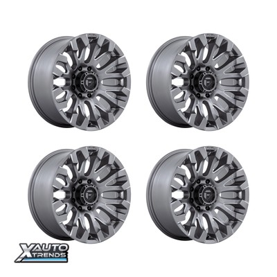 Fuel Off-Road D830 Quake Platinum 20X9 8X170 1mm (Set of 4) | eBay
