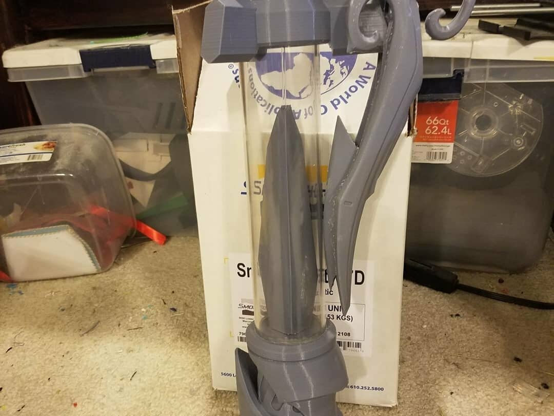 Cosplay prop Pink Mercy Staff | eBay