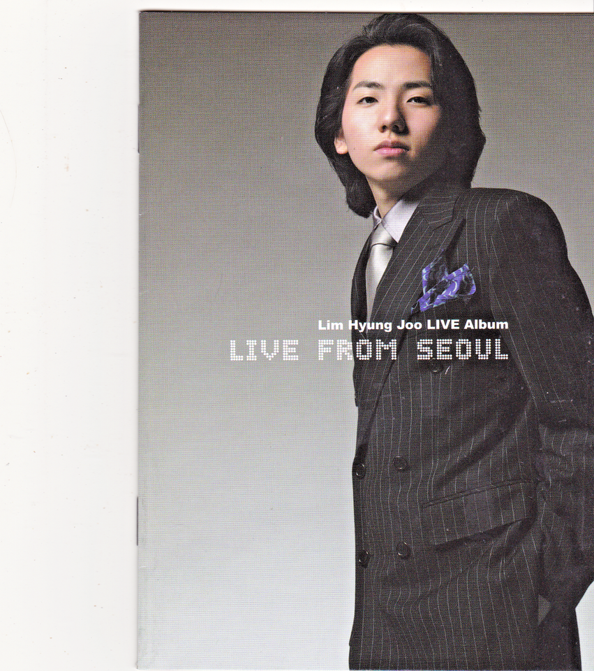 LIM HYUNG JOO: LIVE FROM SEOUL DVD + 2 CDs: RARE BOX SET | eBay