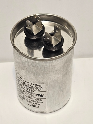 CBB65 25uF 250VAC Capacitor E235355 C22.2No. 190-M1985 EN60252-1 ...
