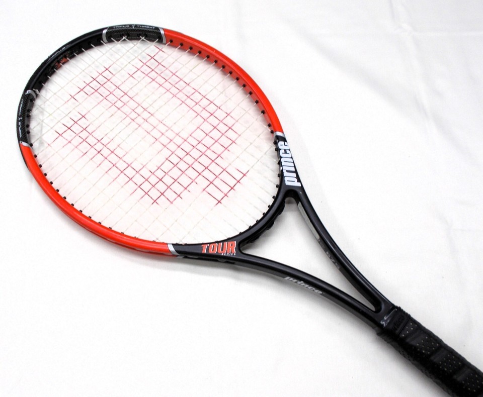 PRINCE DIABLO TOUR SERIES MIDPLUS TRIPLE THREAT TENNIS RACQUET, 100 sq ...