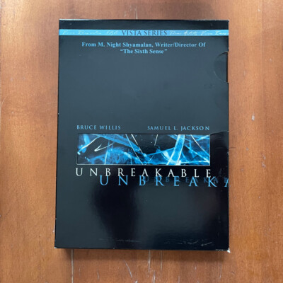 "Unbreakable" (Vista Series) dir. M. Night Shyamalan (DVD, 2000) * One ...