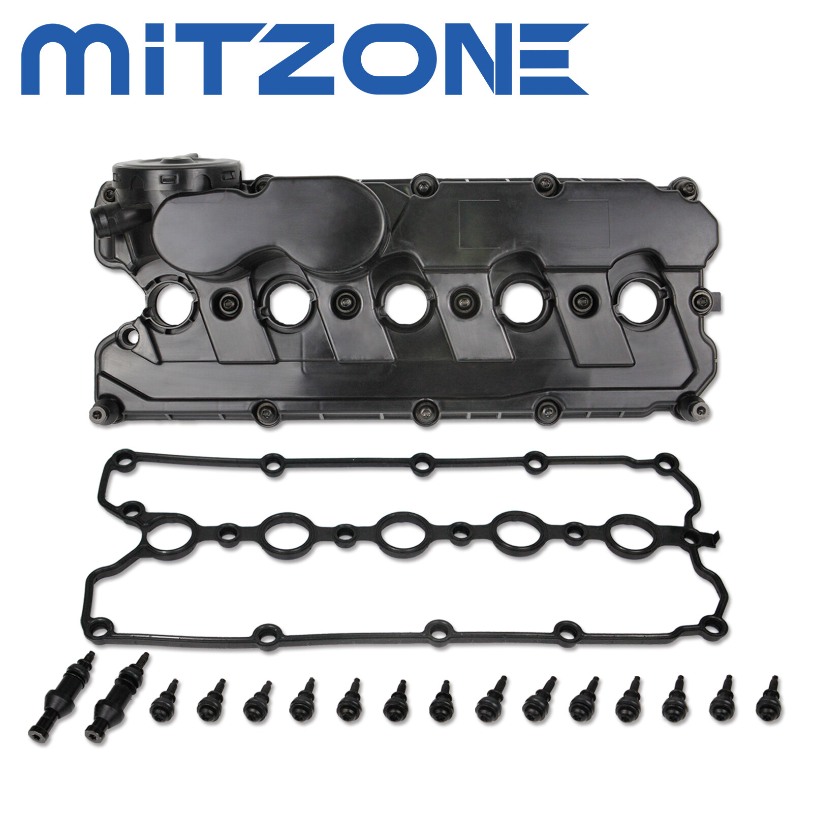 Valve Cover w/ Gasket & Bolts for 06-14 VW Jetta Rabbit Golf Passat 2 ...