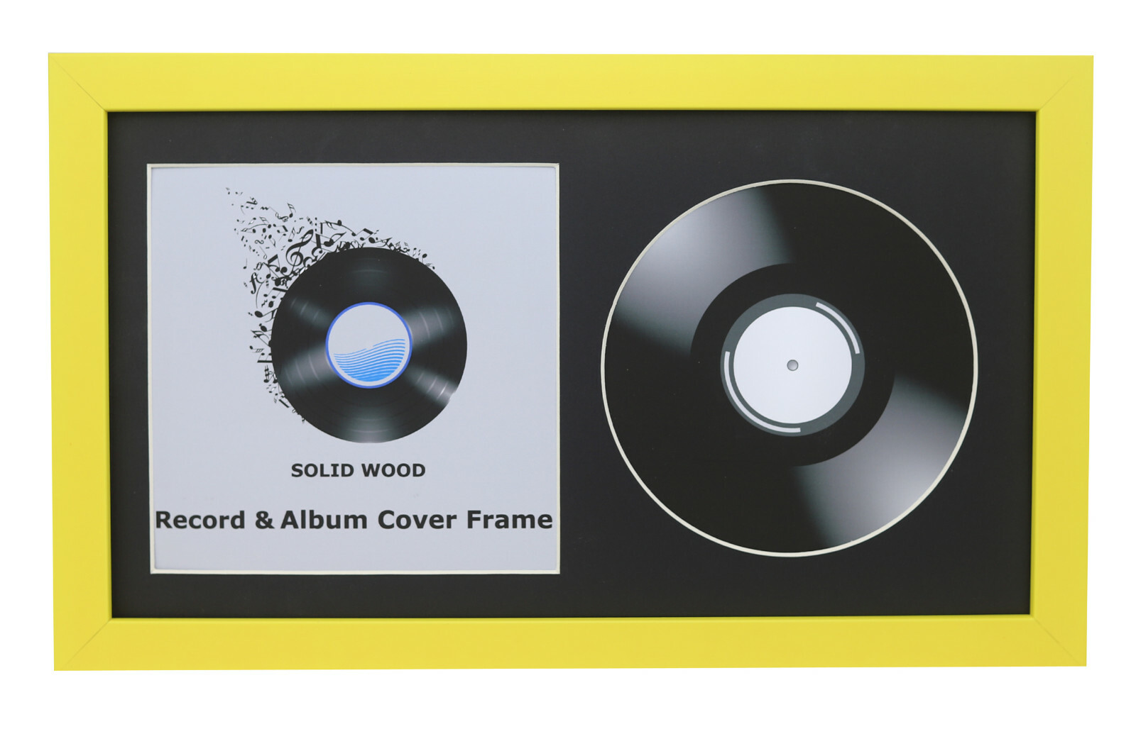 12" / 10" / 7" Vinyl LP Record and Album Cover Frame Memorabilia Wall ...