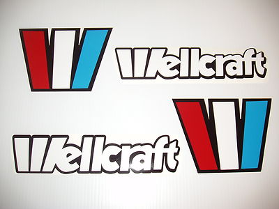 WELLCRAFT BOAT DECALS Marine Vinyl each 18 inch wide | eBay