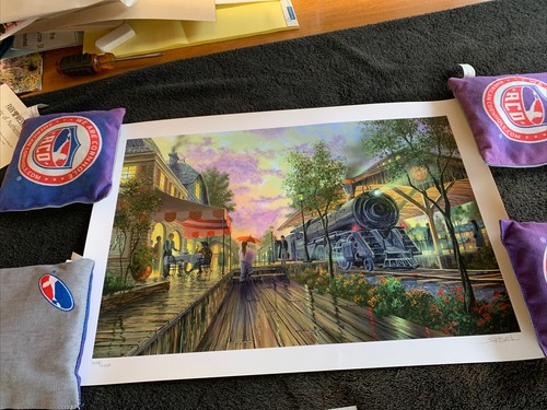 “paris rendezvous / train” signed & numbered by kenneth shotwell | eBay