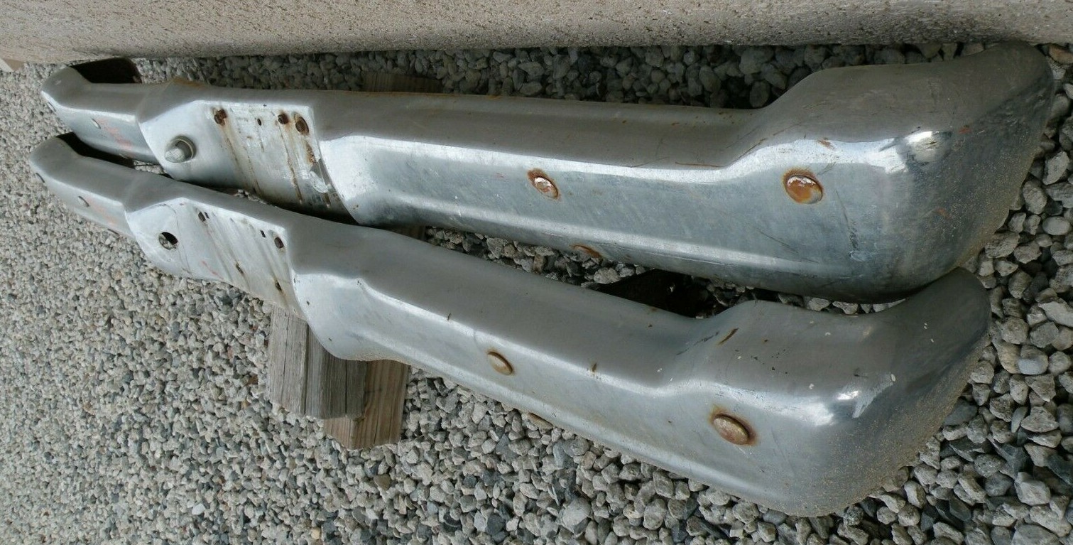 1966-1971 X Ford Ranchero Rear Back Triple Chrome Plated Bumper 66-71 ...