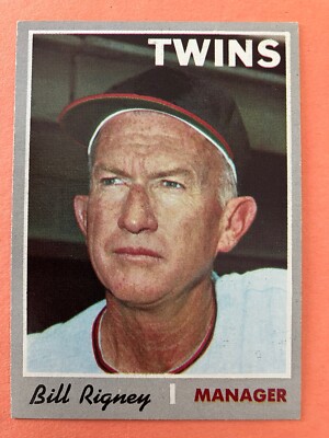 1970 topps Baseball set break; #426 Bill Rigney, NM | eBay