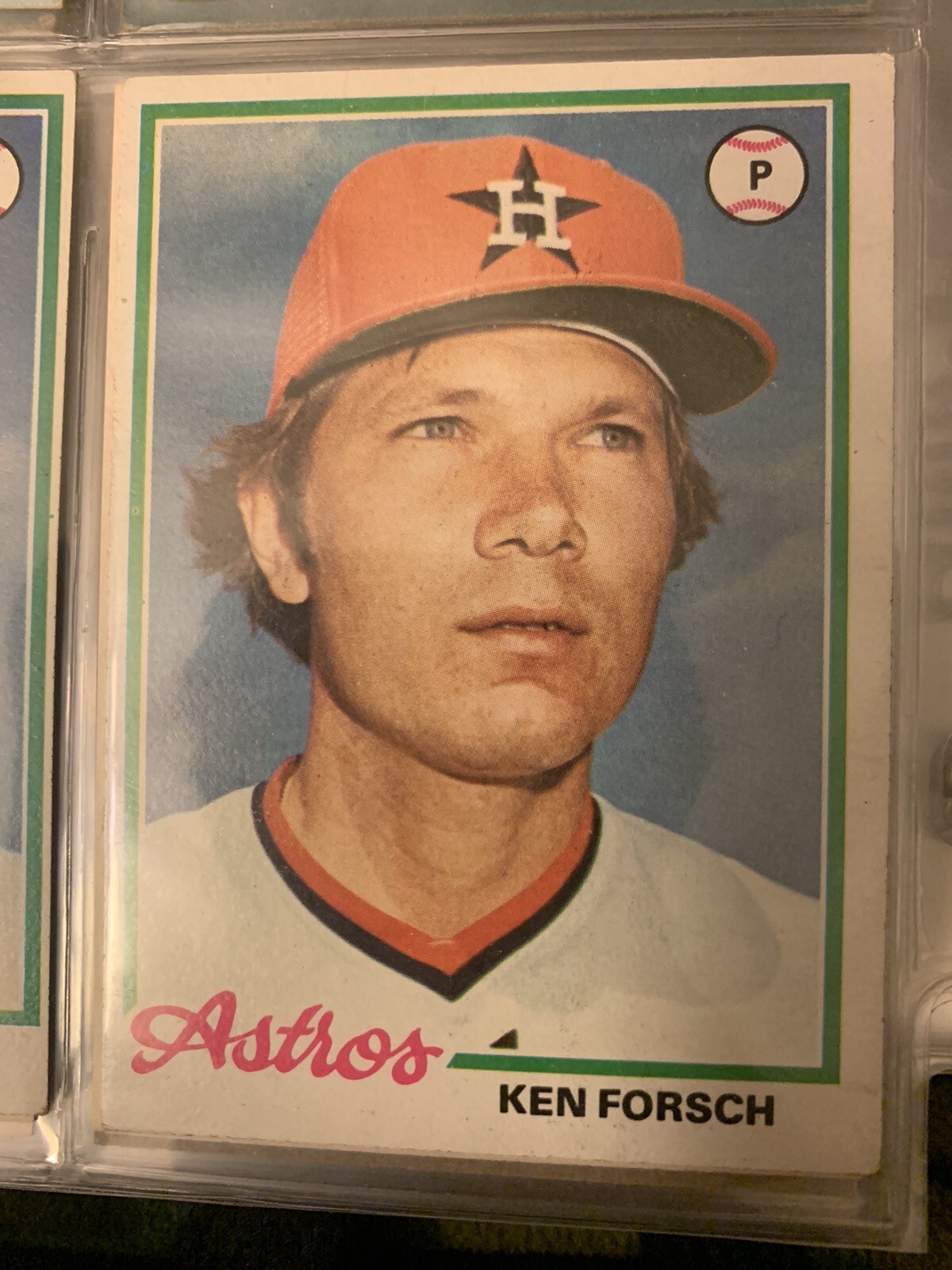 5 Ken Forsch baseball cards. 1 card autographed | eBay