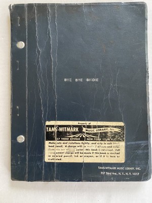 Looks Like Original Version BYE BYE BIRDIE Musical Script Dick Van Dyke ...