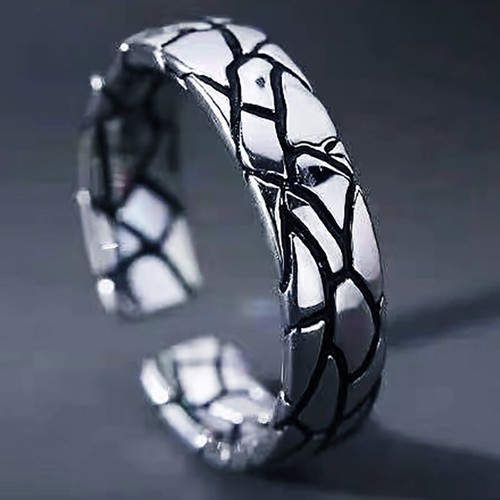 MENS RING Jewerly Rng Band Rings Vintage Jewellery Open Rings Man ...