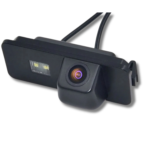 Reverse Camera For VW Polo 6R Rear Number Plate Light LED Ultra White ...