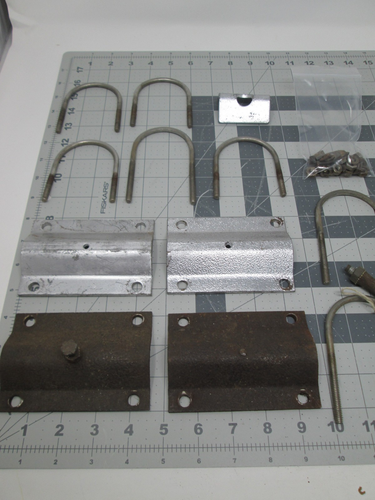 Antenna Mast U-Bolt Clamp Plates For MFJ CDE / TELEX / Hy-Gain Rotor ...