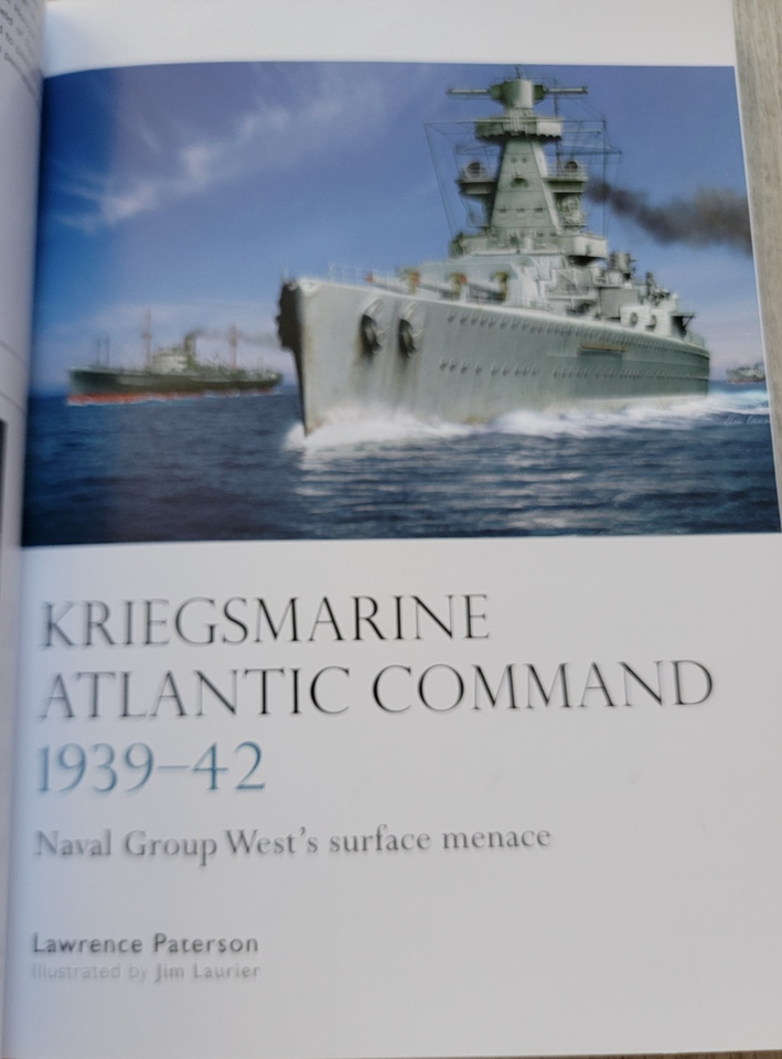 Kriegsmarine Atlantic Command 1939-42 by Lawrence Paterson, 2025 Trade ...