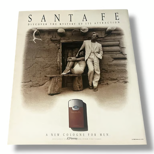 1988 Santa Fe Cologne For Men Discover the Mystery Original Vintage ...