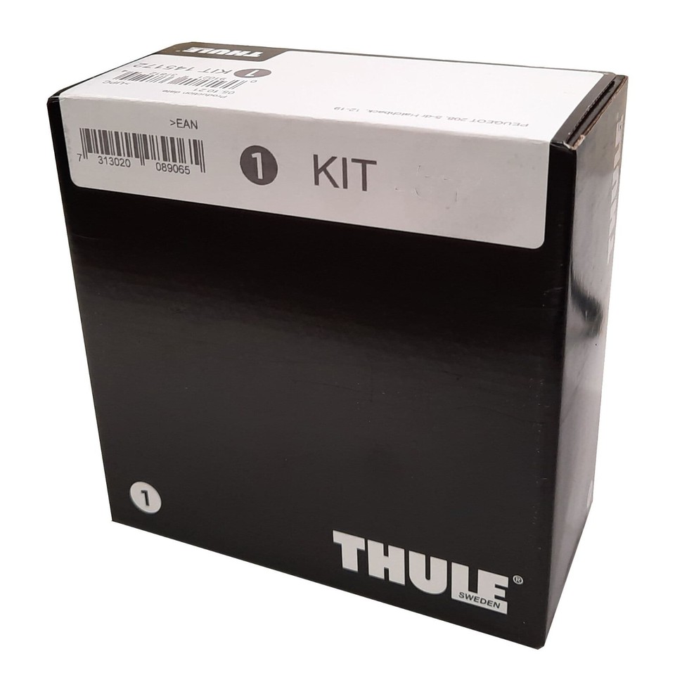 Thule 710500 Evo Clamp Foot Pack & 145424 Fitting Kit, Audi A6 Avant e ...