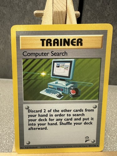 Pokémon TCG - Computer Search - 101/130 - Rare - Base Set 2 [Near Mint] | eBay