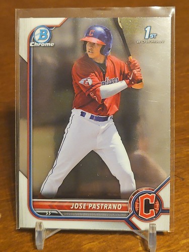 Jose Pastrano 2022 Bowman #BCP-21 Chrome Prospects 1st Baseball Card | eBay