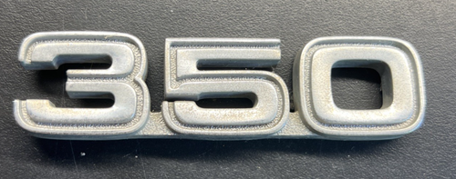 350 Emblem Ford Econoline Van E350 Badge 88 91 Club Wagon Trim D4 | eBay