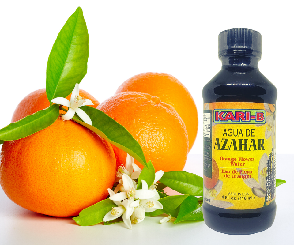Kari-B Orange Flower-Blossom Water (Agua De Azahar) 4oz. 2-Pack | eBay