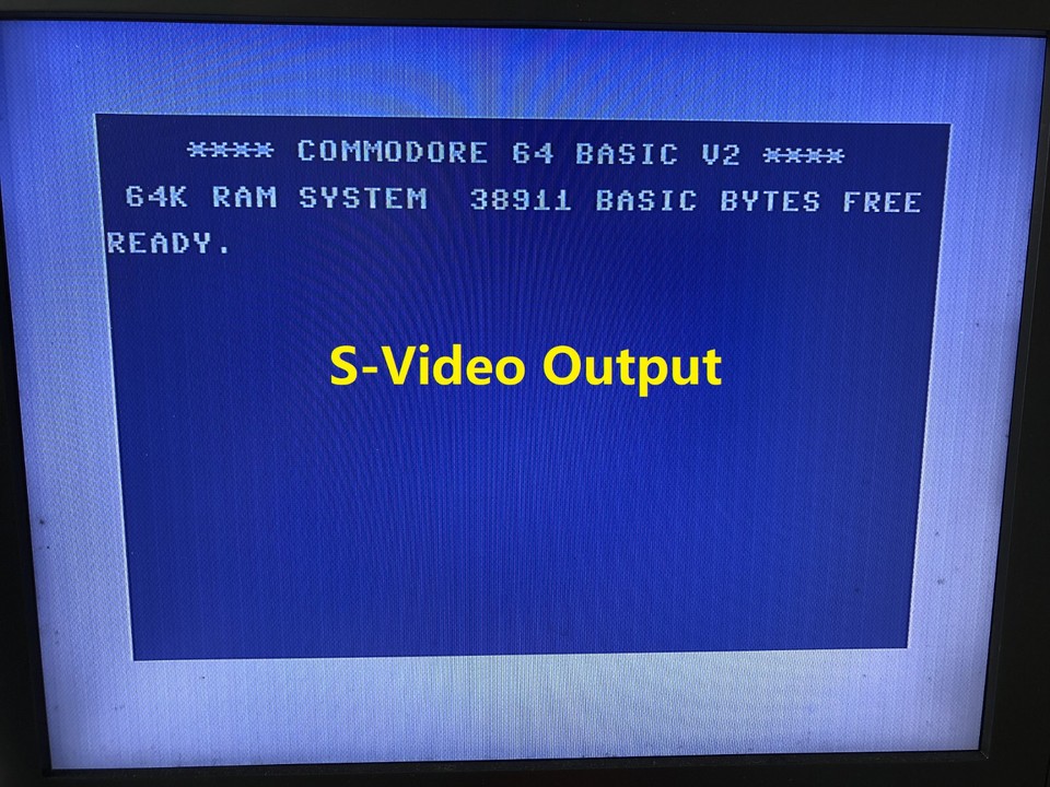 Commodore 64/128 AV Adaptor - S-Video Composite & 2ch Audio L/R "Lite Version" | eBay