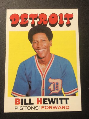 1971-72 Topps Bill Hewitt #23 NM | eBay