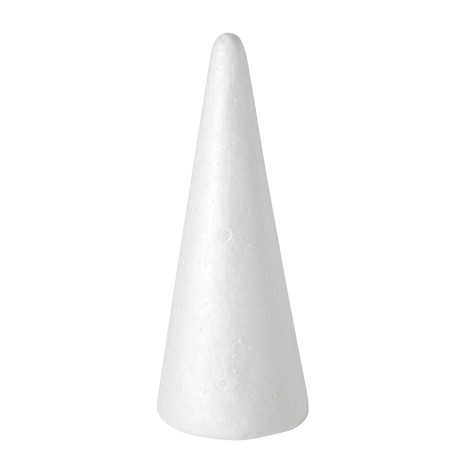 12 Pack Foam Cones for DIY Crafts, Holiday Gnomes, 2.7x7.3", White | eBay