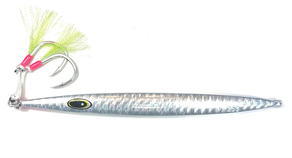 Tuna Jig - 250g/350g Vertical Jig - Knife Jig - BKK Assist Hooks | eBay