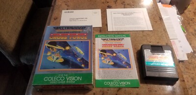 COLECOVISION SUPER CROSS FORCE COMPLETE IN BOX CIB AUTHENTIC RARE | eBay