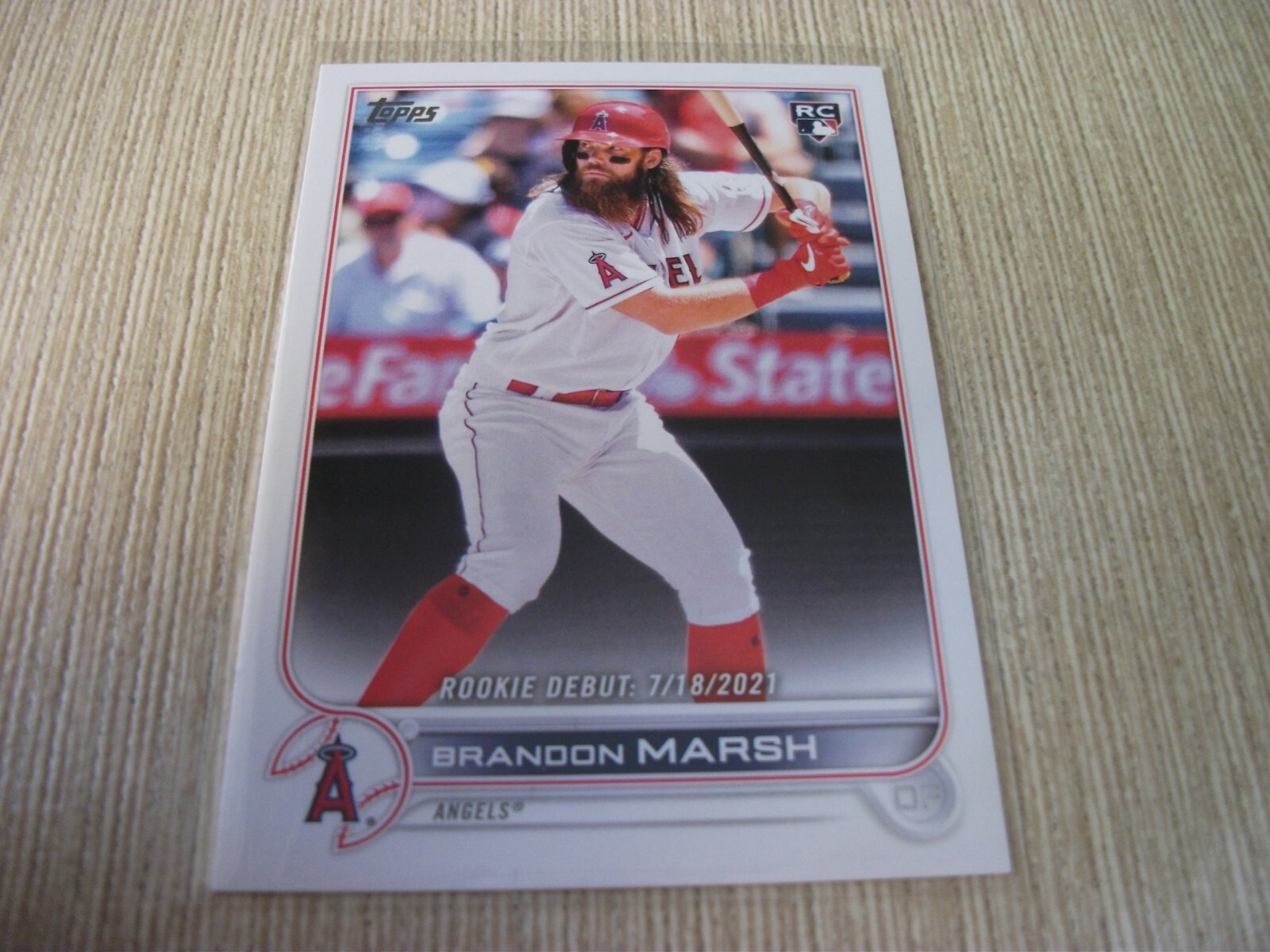 2022 Topps Update Rookie Debut Brandon Marsh Rookie Card RC | eBay