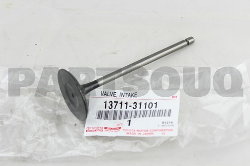 1371131101 Genuine Toyota VALVE, INTAKE 13711-31101 | eBay