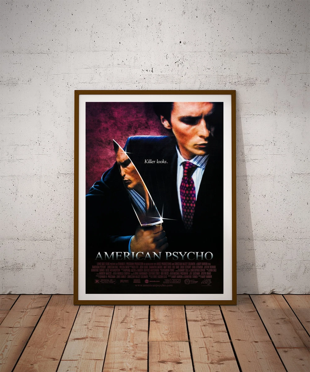 American Psycho Minimalist Poster