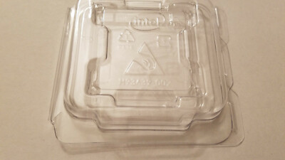 5x Intel CPU PROTECTIVE CASE/CLAM SHELL/PLASTIC BOX/ LGA 2011 / H93639 ...