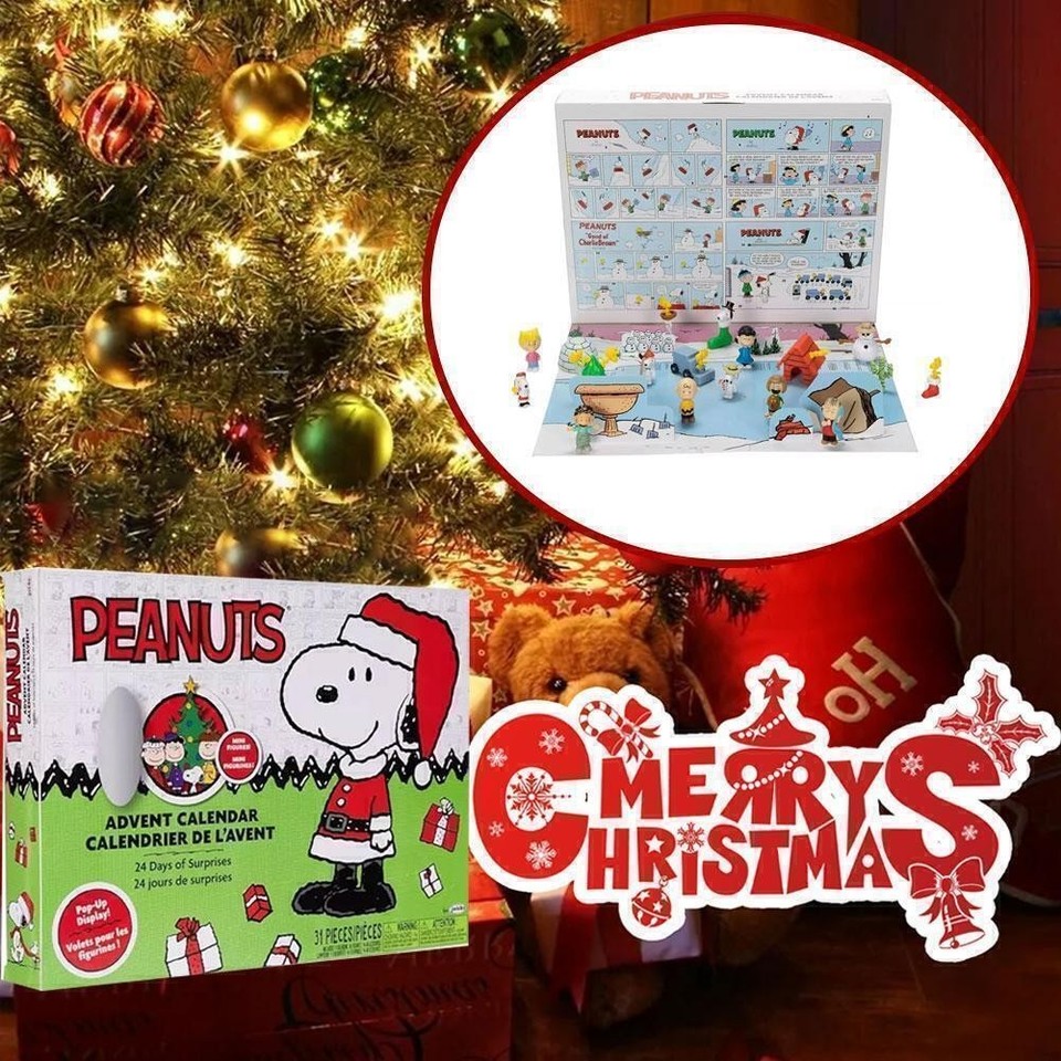Peanuts-Advent-Calendar 24 Days Countdown Figures & Accessory NEW ...