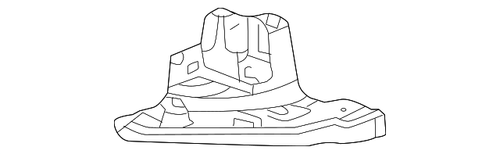 Genuine GM Front Driver Side Bumper Fascia Lower Reinforcement 84286904 ...